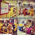 Hansel lovely dog ride coin operated plush ride on animal in Guangzhou